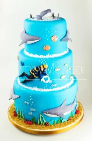 Shark Cake for Shark Week + Tutorial | Sugar Geek Show