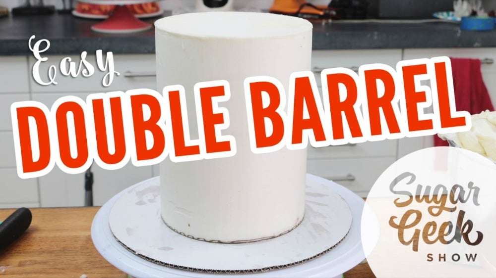 Cake Decorating Basics Easy Double Barrel Sugar Geek Show