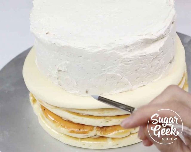 Pancake Cake + Pancake Flavored Cake Recipe | Sugar Geek Show
