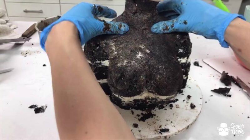 Sculpted Bust Cake Tutorial – Sugar Geek Show