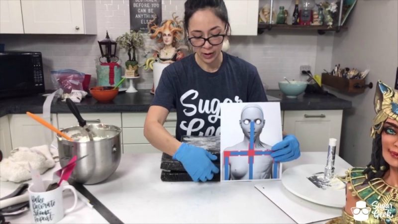 Sculpted Bust Cake Tutorial – Sugar Geek Show