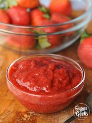 Easy strawberry reduction recipe (5 Steps) | Sugar Geek Show