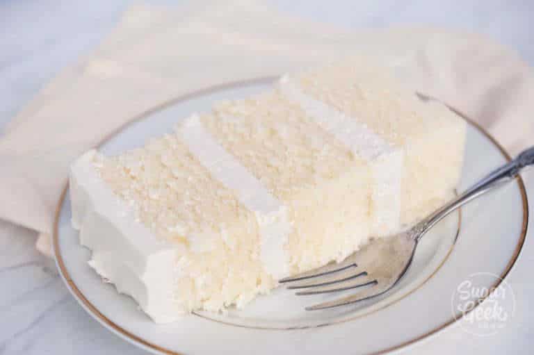 White velvet cake (recipe) + color variations | Sugar Geek Show