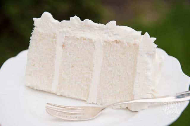 White velvet cake (recipe) + color variations | Sugar Geek Show