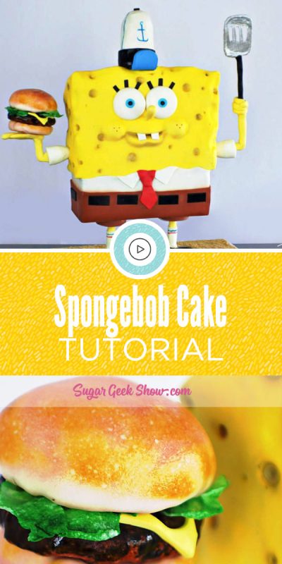 Spongebob Cake Designs + tutorials | Sugar Geek Show