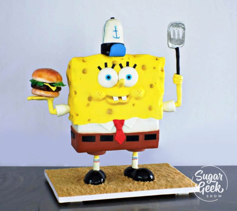 Spongebob Cake Designs + tutorials | Sugar Geek Show