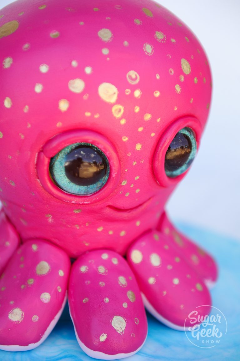Octopus Cake Tutorial + Instructional Video | Sugar Geek Show
