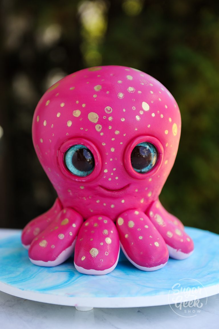 Octopus Cake Tutorial + Instructional Video | Sugar Geek Show