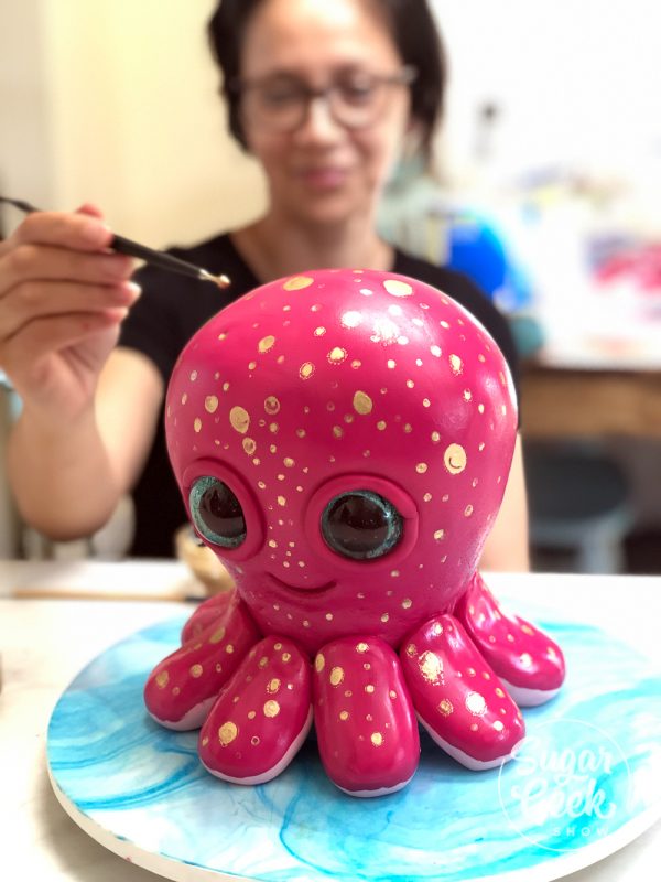 Octopus Cake Tutorial + Instructional Video | Sugar Geek Show