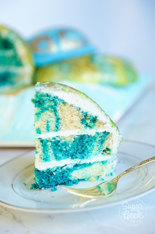 Sculpted Turtle Cake + Video Tutorial | Sugar Geek Show