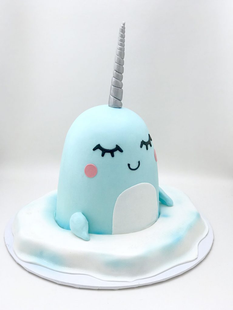 Narwhal Cake Tutorial – Sugar Geek Show