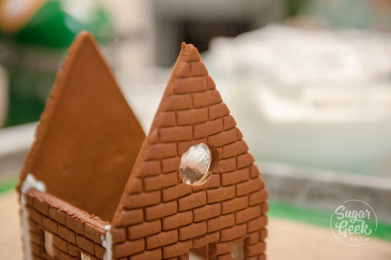 Construction Gingerbread House Recipe + Template | Sugar Geek Show