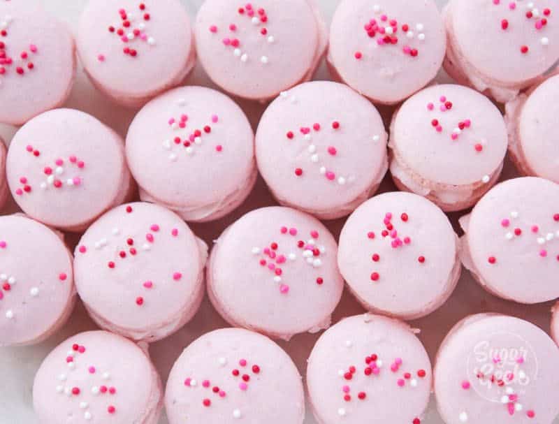 Strawberry Macaron Recipe (Easy) Step-by-Step | Sugar Geek Show