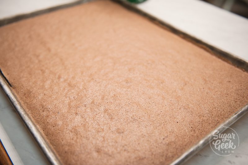 Chocolate Joconde Recipe (Swiss Roll Cake) | Sugar Geek Show
