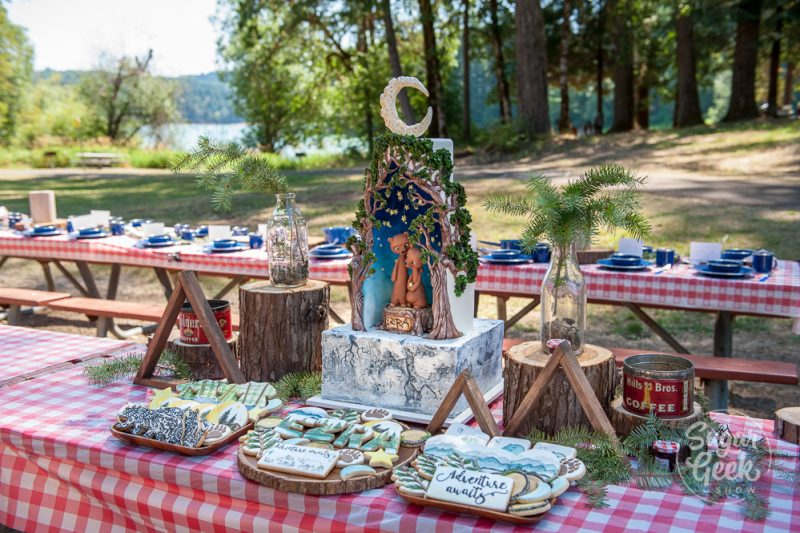 Behind the scenes at our bear baby shower! | Sugar Geek Show