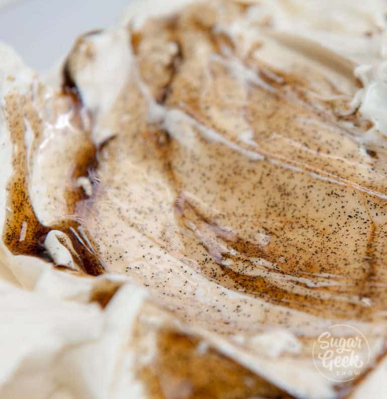 Easy Vanilla Bean Buttercream Recipe | Sugar Geek Show
