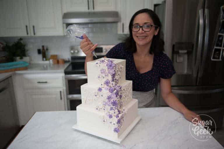 Cake Decorating Basics: Stacking Cakes With Straws – Sugar Geek Show