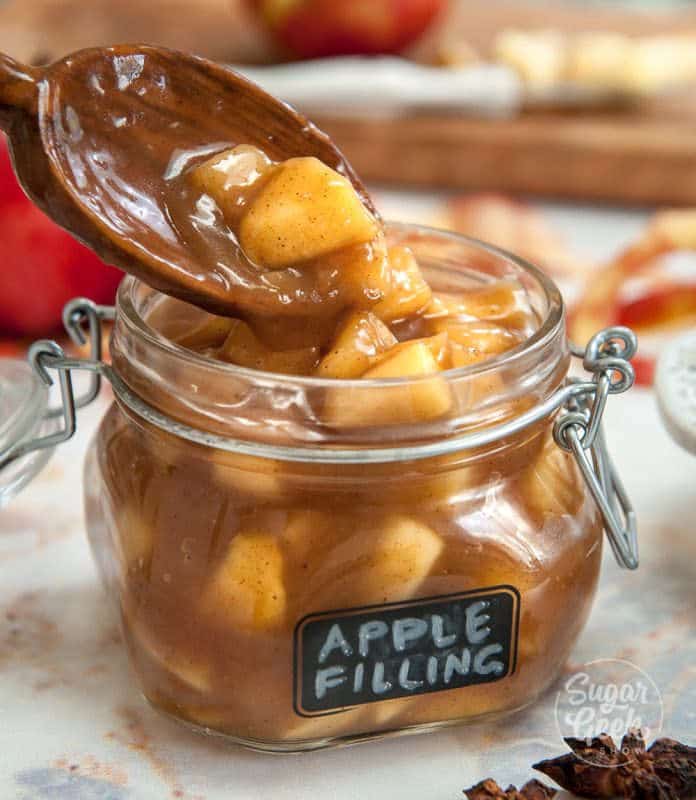 Easy Apple Filling Recipe + Video Tutorial | Sugar Geek Show