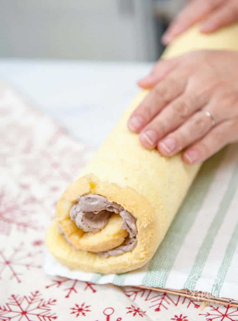 Buche de Noel (Yule Log Cake) Recipe + Tutorial – Sugar Geek Show