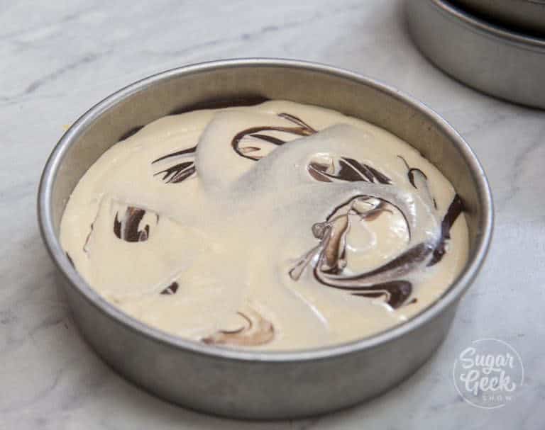 Moist and Fluffy Marble Cake Recipe With Whipped Chocolate Ganache ...
