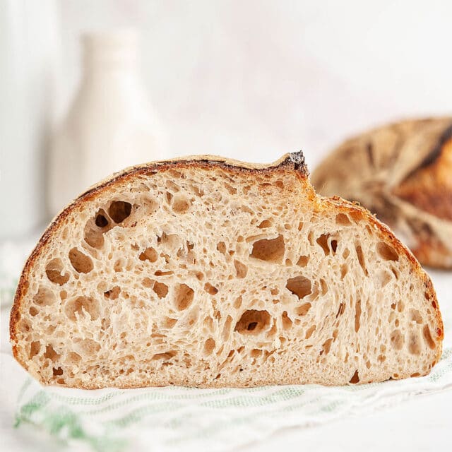 Beginners Sourdough Bread Recipe Step-By-Step + Video Tutorial – Sugar ...