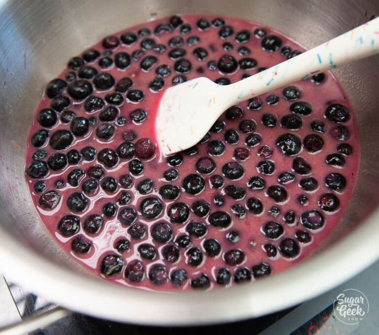 Thick Homemade Blueberry Filling + Video Tutorial – Sugar Geek Show