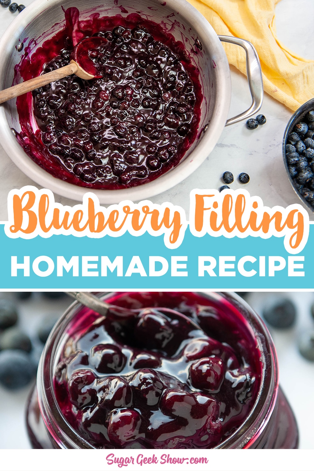 Homemade Blueberry Pie Filling – Sugar Geek Show