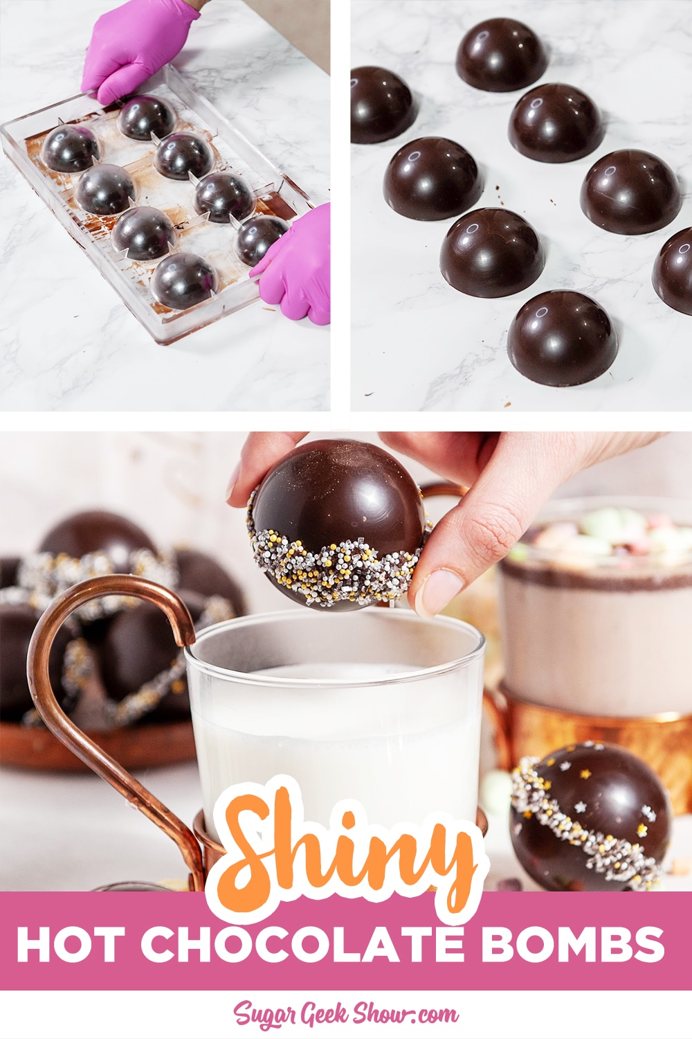 The BEST Hot Chocolate Bomb Recipe + Tutorial – Sugar Geek Show