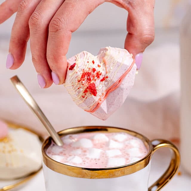 Heart Hot Chocolate Bombs Recipe + Tutorial – Sugar Geek Show