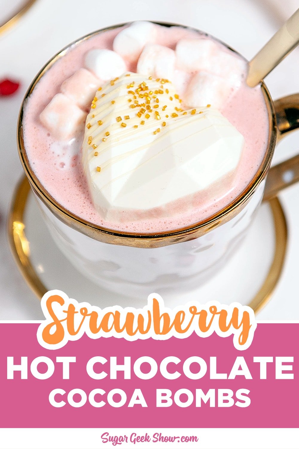 Heart Hot Chocolate Bombs Recipe + Tutorial – Sugar Geek Show