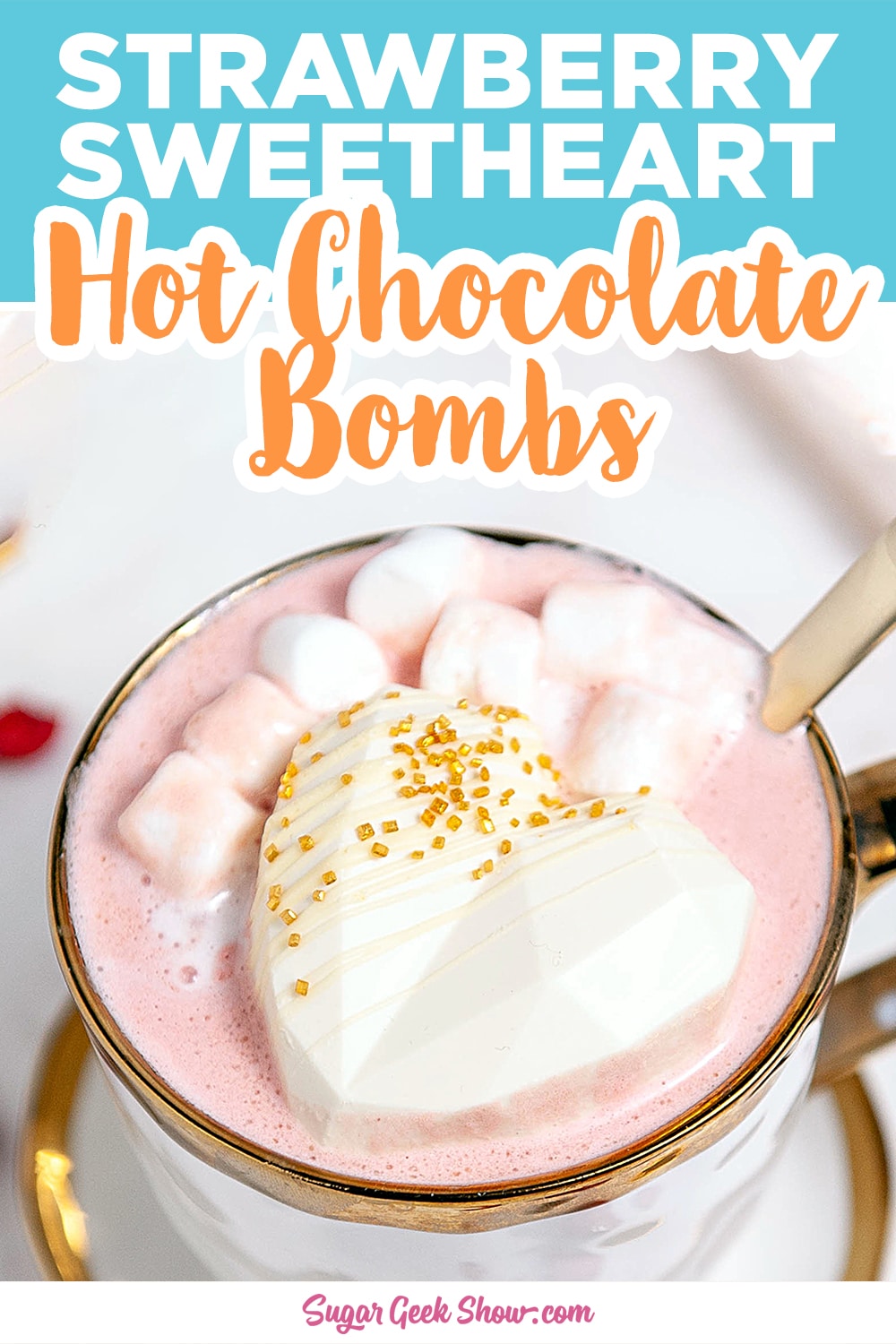 Heart Hot Chocolate Bombs Recipe + Tutorial – Sugar Geek Show