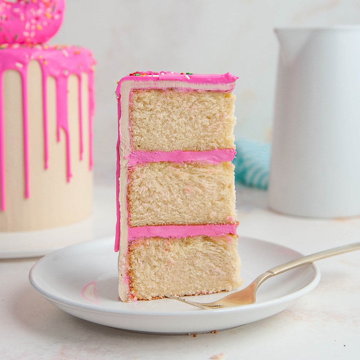 Donut cake with maple buttercream – Sugar Geek Show