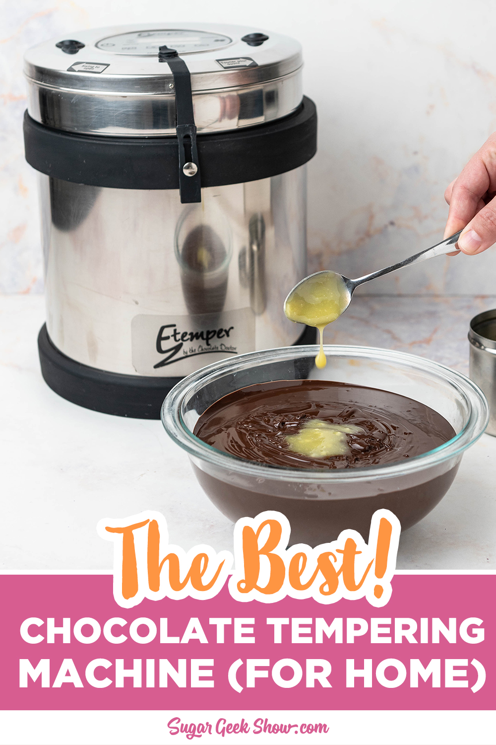 How To Temper Chocolate With Cocoa Butter – Sugar Geek Show