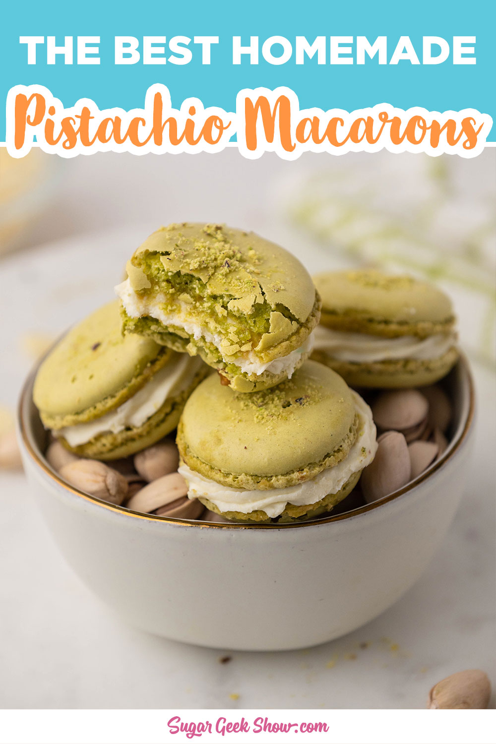 Pistachio Macaron Recipe In Cups