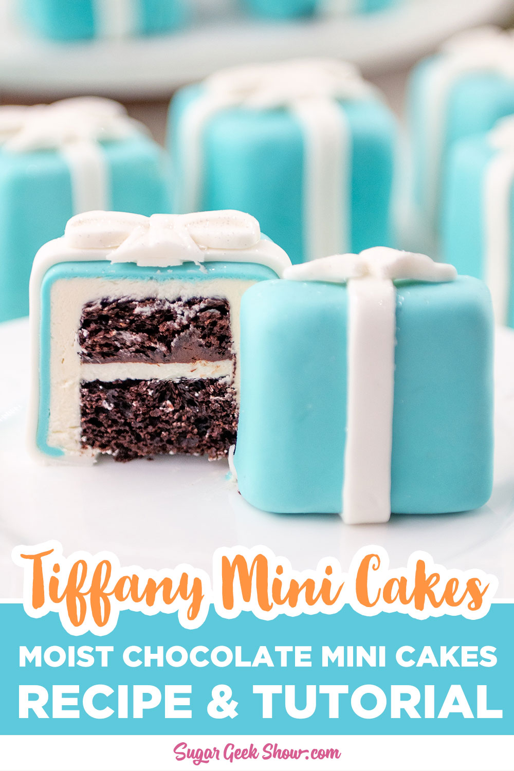 Tiffany Gift Box Mini Cake Recipe – Sugar Geek Show
