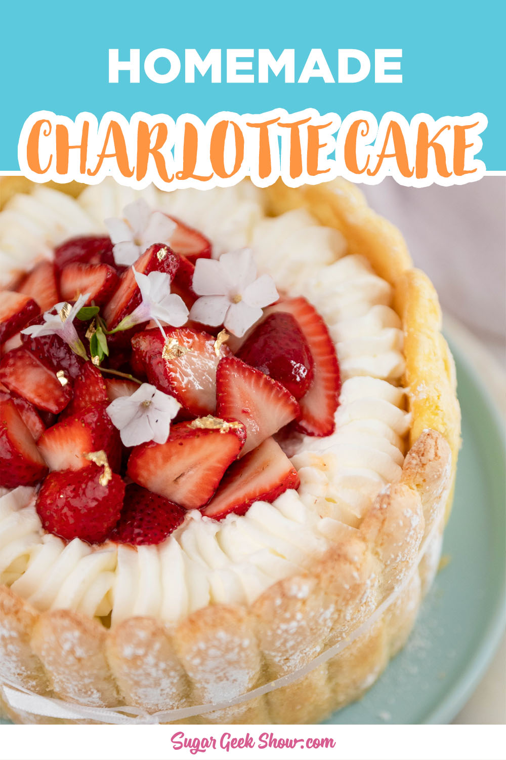 Charlotte Cake – Sugar Geek Show