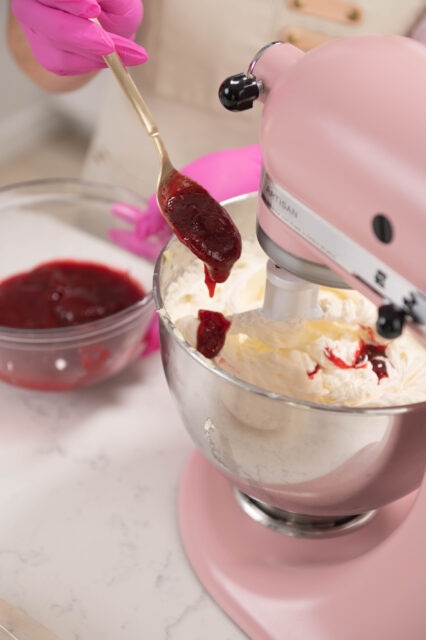 Easy Raspberry Cake Filling – Sugar Geek Show