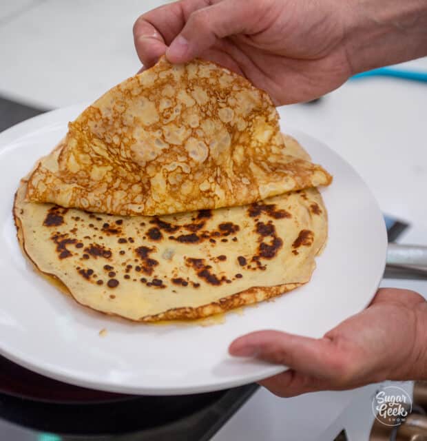 Homemade French Crepes Suzette Recipe – Sugar Geek Show