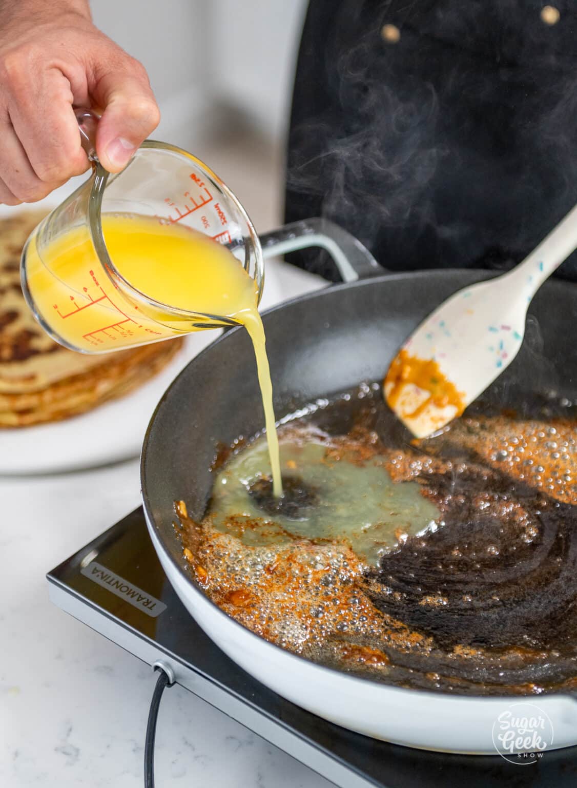 Homemade French Crepes Suzette Recipe – Sugar Geek Show