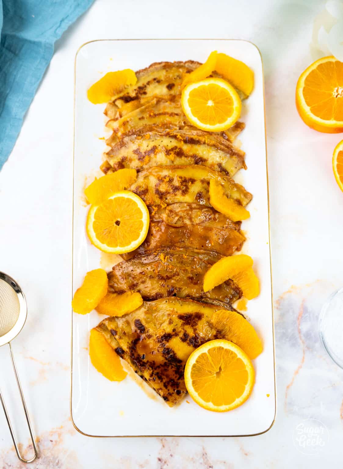 Homemade French Crepes Suzette Recipe – Sugar Geek Show