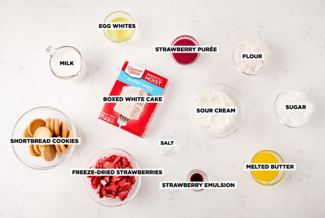 The Best Strawberry Crunch Cake Recipe – Sugar Geek Show