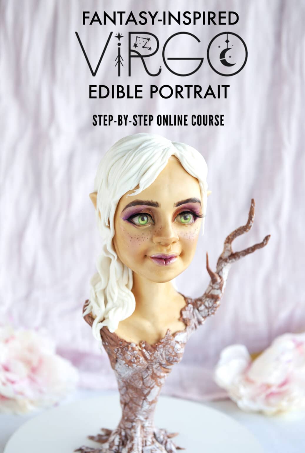 Virgo Portrait Showpiece Tutorial – Sugar Geek Show