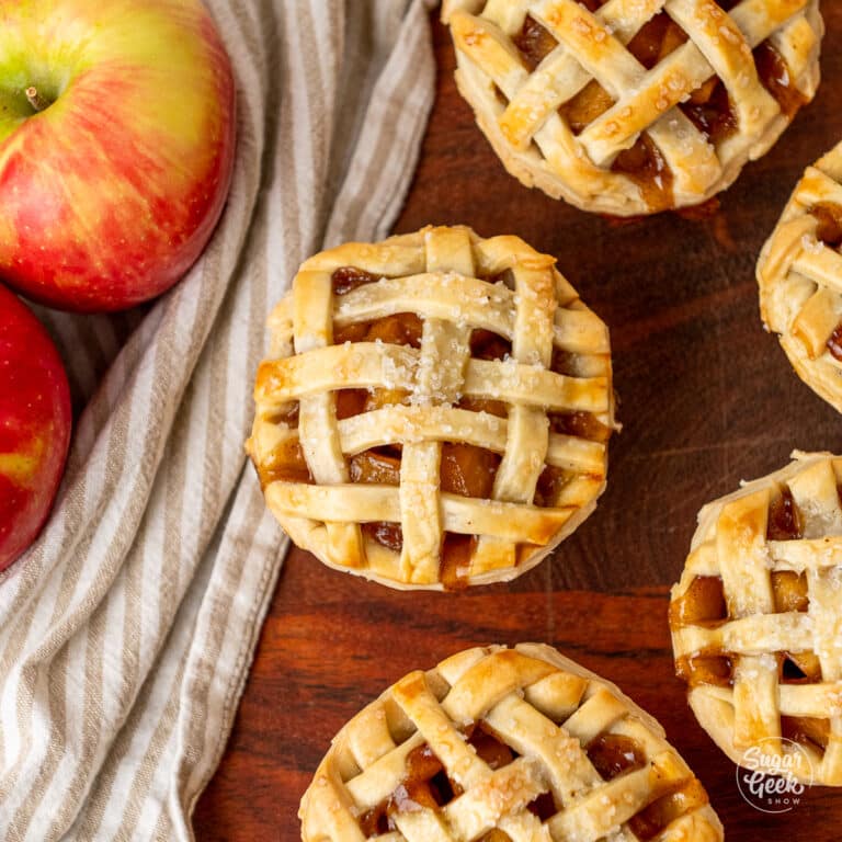 Mini Apple Pies – Sugar Geek Show