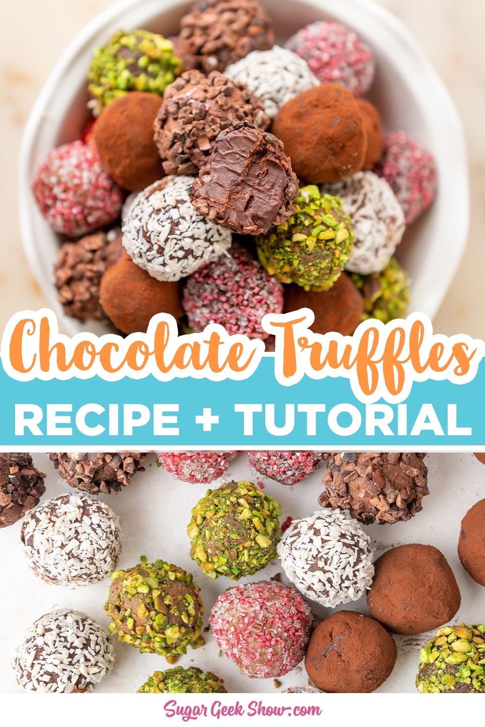 Easy Homemade Chocolate Truffles Recipe – Sugar Geek Show