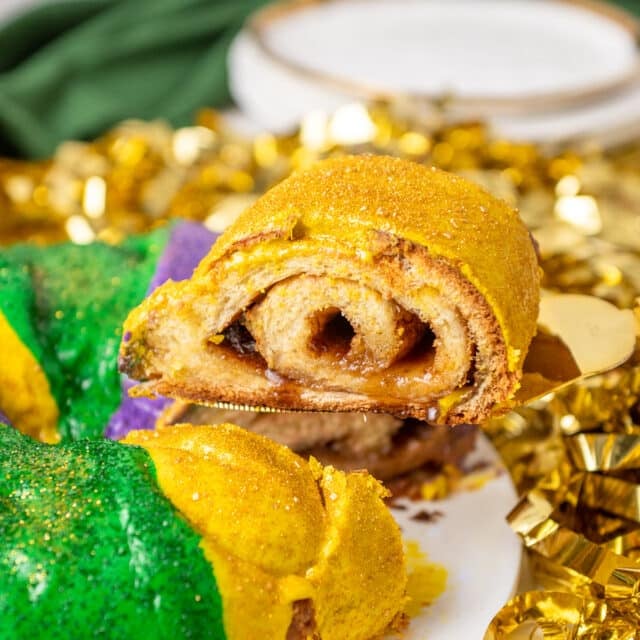 Traditional Mardi Gras King Cake Recipe Sugar Geek Show