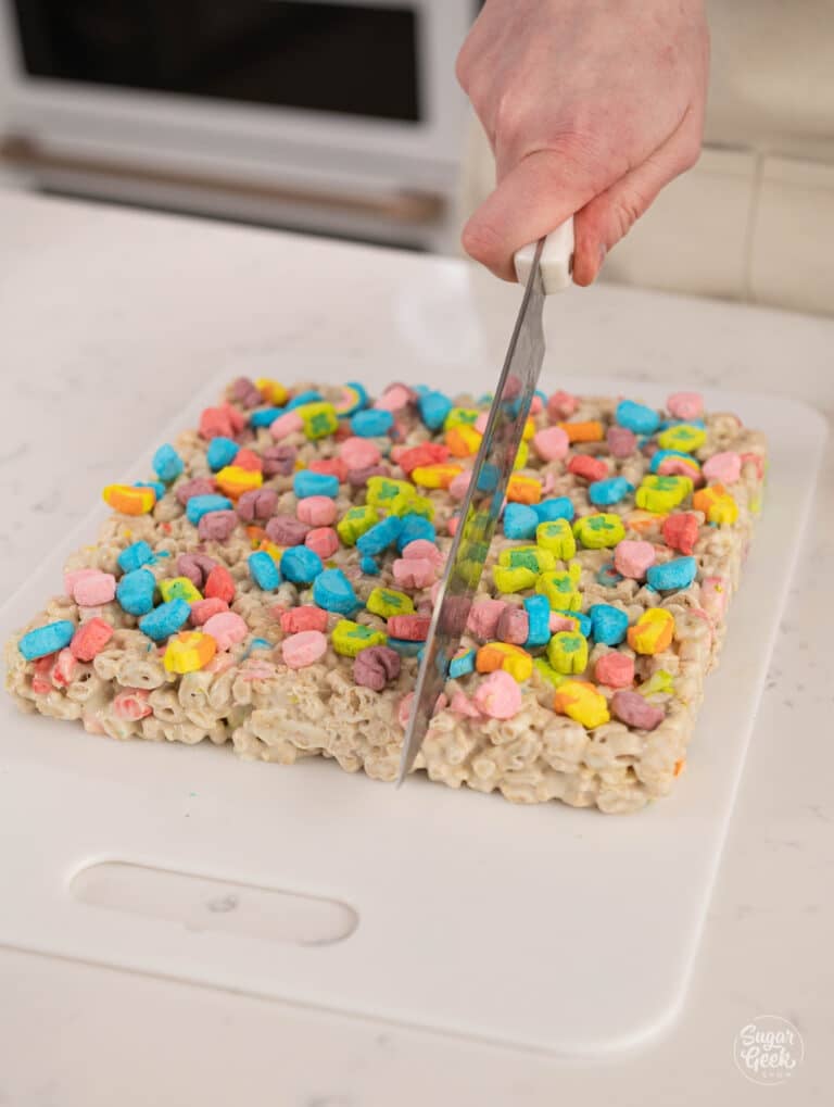 Easy Lucky Charms Rice Krispie Treats – Sugar Geek Show