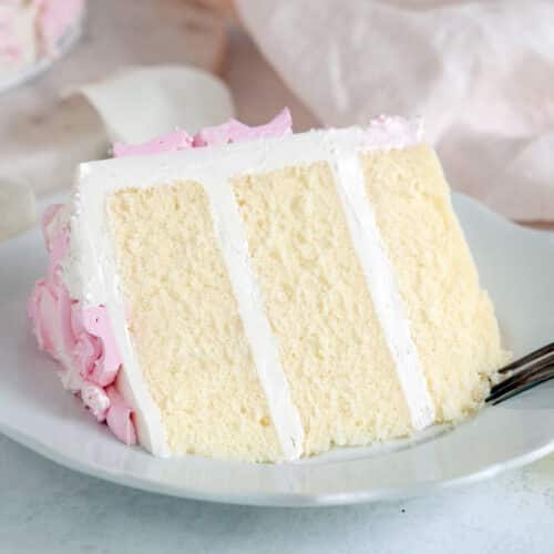 Vanilla Cake Recipe (Reverse Creaming Method) | Sugar Geek Show
