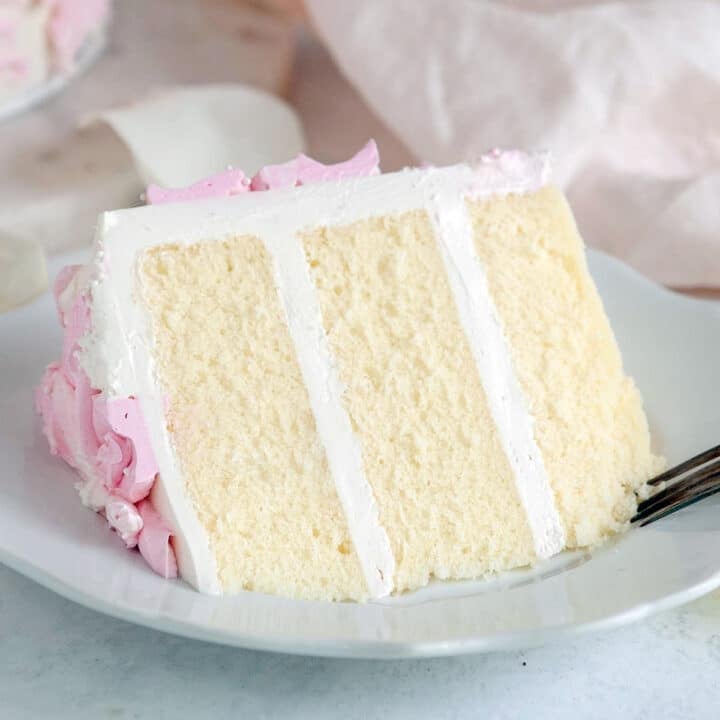 Fluffy White Cake Recipe From Scratch