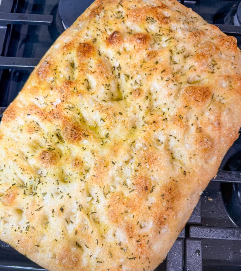 Easy Sourdough Focaccia Recipe – Sugar Geek Show