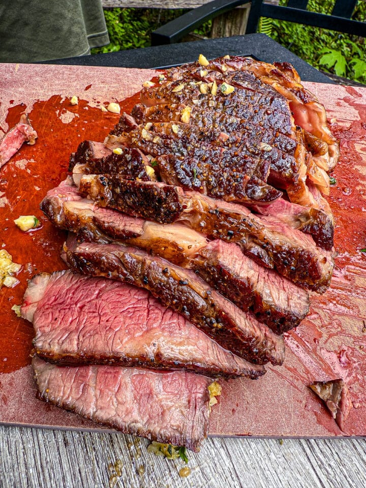 Reverse Seared Tomahawk Steak Recipe – Sugar Geek Show